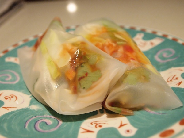 Gluten-Free Recipe: Quick and Easy Thai Rice Paper Vegetable Rolls ...