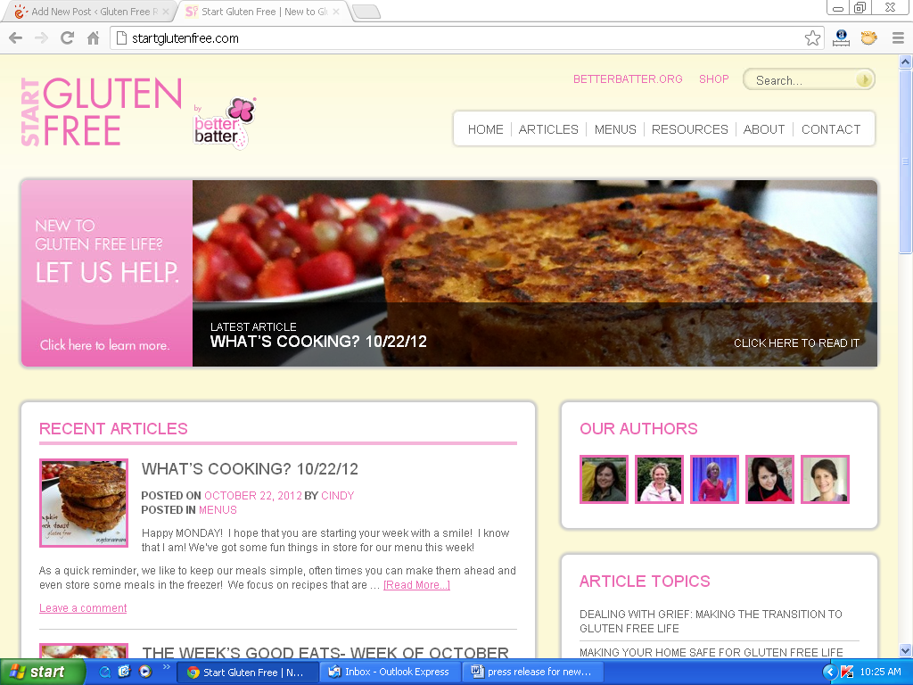 GlutenFreeWorks.com Works with New Website by Better Batter to Aid ...
